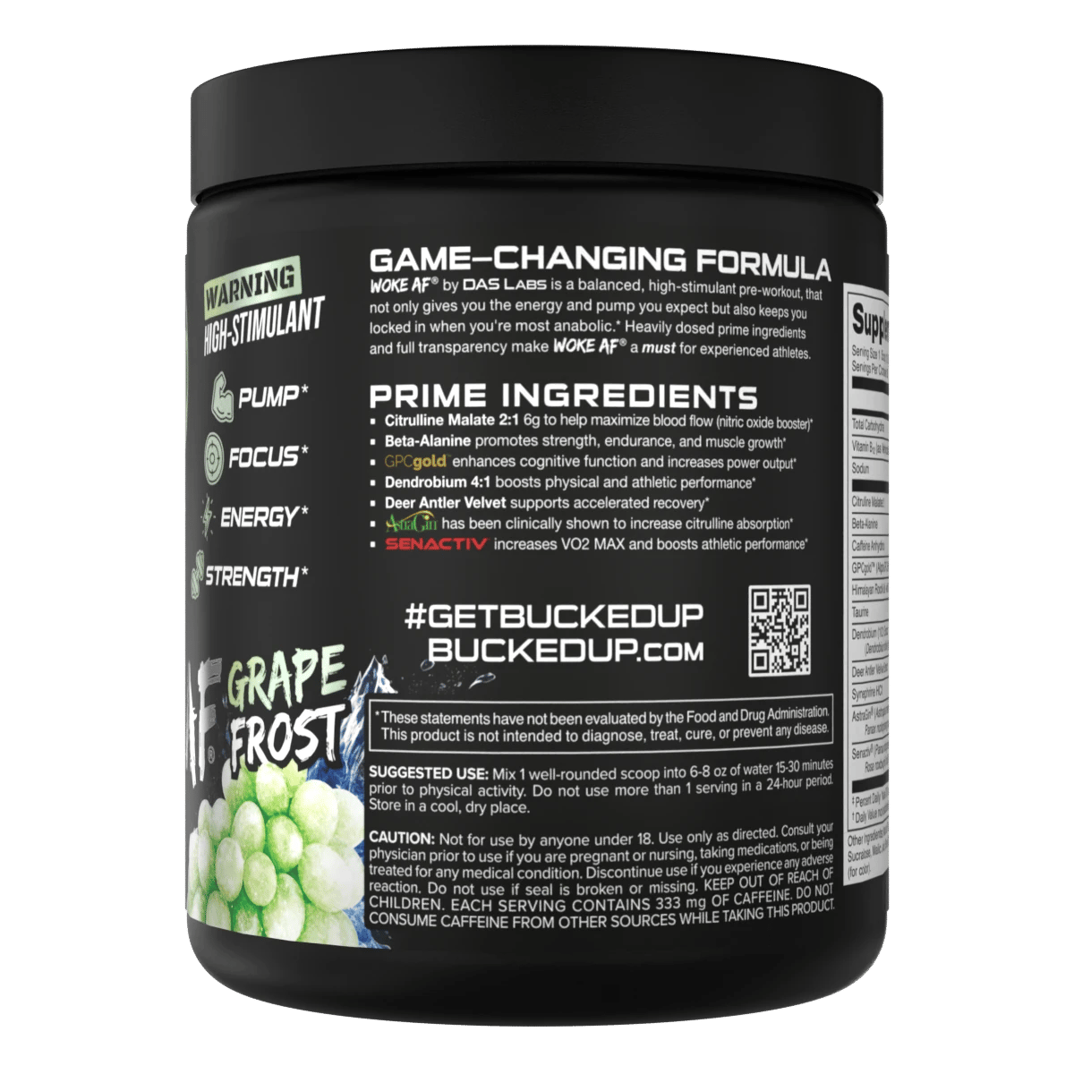 Best Pre-Workout Supplements | High Stimulant Pre-Workout - Bucked Up